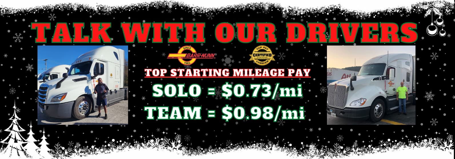 Barr-Nunn Truck Driving Jobs | Truck Driver Jobs